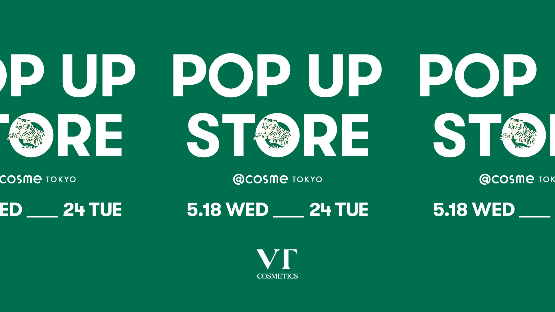 VT COSMETICS_POP UP STORE | TATSUYA TAKATO